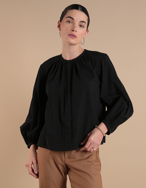 Blusa manga larga para mujer 1